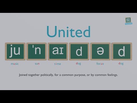 How to pronounce United ?
