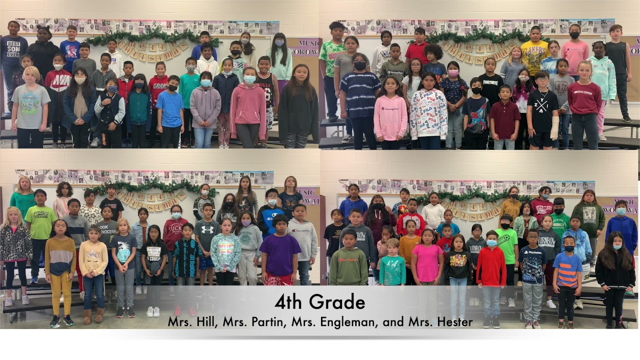 Turnbow Elementary | 2021 4th Grade Christmas Program