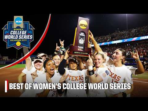 TOP PLAYS & BEST MOMENTS from the 2025 Women's College World Series 🥎 | ESPN College Softball