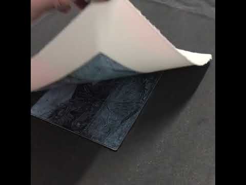 Jenny Gunning Printing Intaglio and Relief Plate