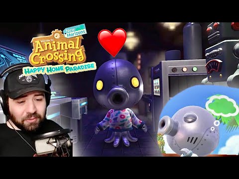 Cephalobot needs a ROBO-HOUSE - Animal Crossing New Horizons Happy Home Paradise