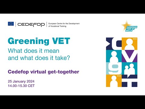 Greening VET - What does it mean and what does it take?