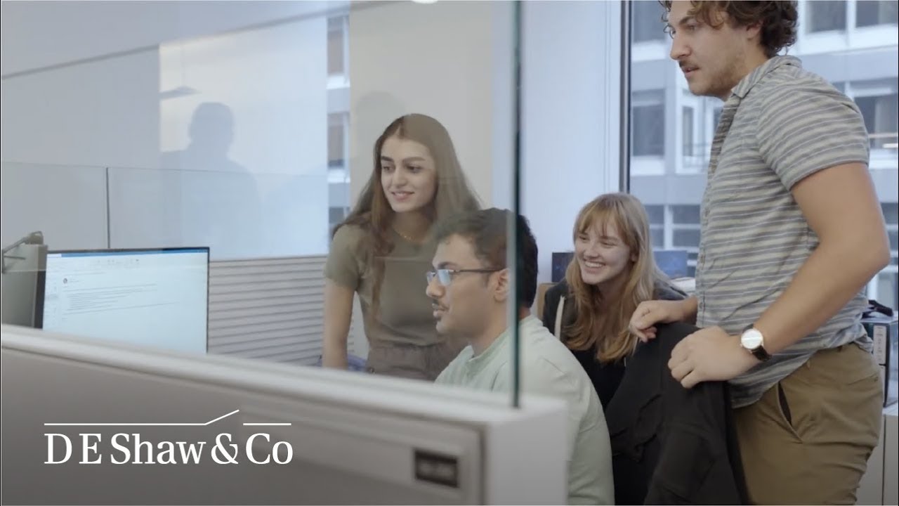 Our Internship Experience (The D. E. Shaw Group)