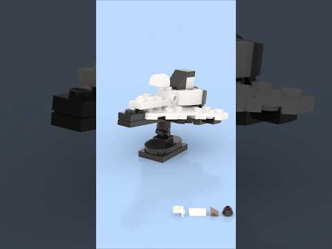 LEGO Micro NASA Space Shuttle 🚀🧱 Tiny Discovery, Huge Adventure! 🌍 #lego