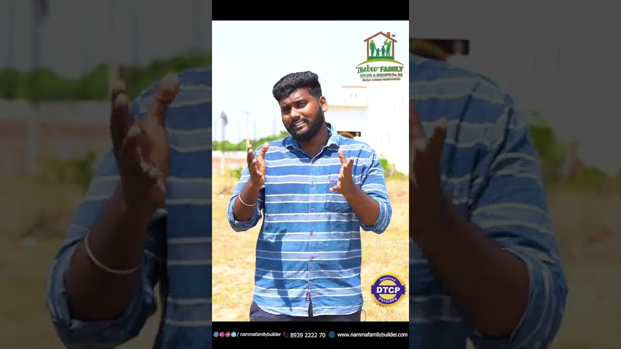 Ready-To-Construct Villa Plot Near Guduvanchery⛳️NFBD Pvt. Ltd. #nfbd #plotsforsale #guduvanchery