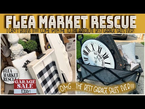 COME SHOP WITH ME FOR A YARD SALE THRIFT FINDS HAUL AT THE BEST GARAGE SALES EVER! - 2025