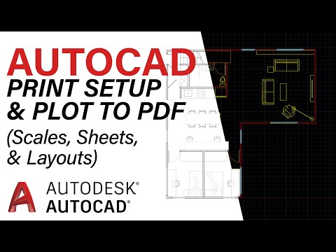 How To Plot to PDF Like a PRO - AUTOCAD TUTORIAL 2024