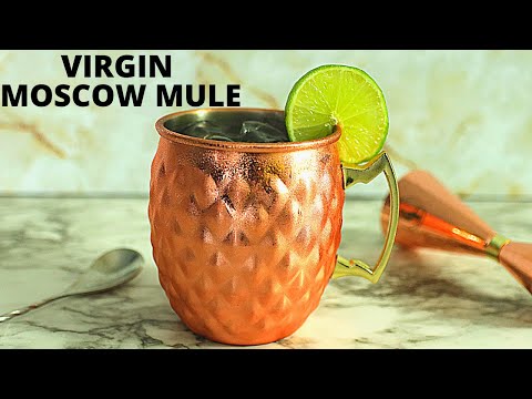Virgin Moscow Mule | Mocktail Mule Recipe | Easy Non Alcoholic Drink
