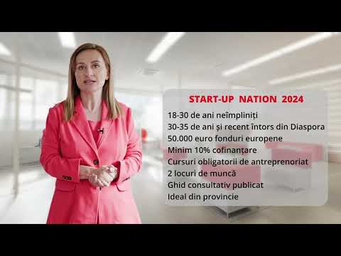 Poți accesa 50.000 euro - Start-Up Nation - REI Grup