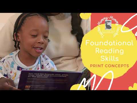 Print Concepts- Foundational Reading Skills