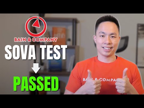 Bain Online Test/Bain Sova Test (How To Pass in 2025!)
