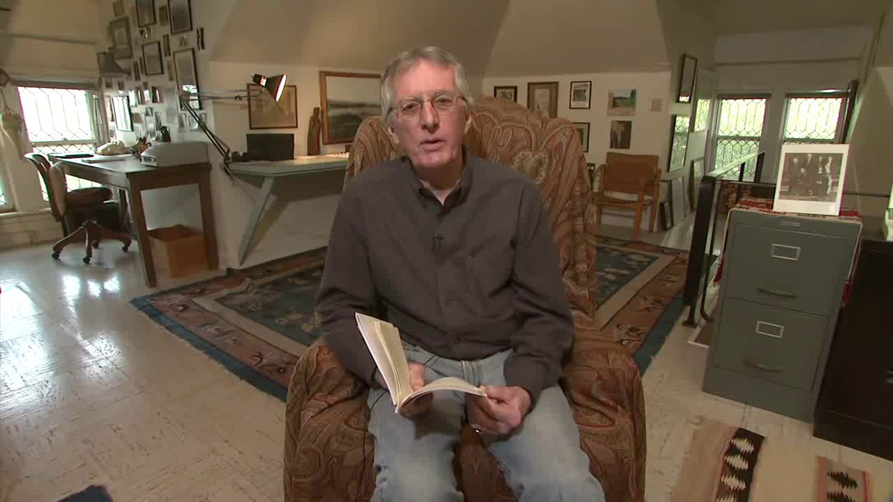 Charles Wright reading some of his  poems.