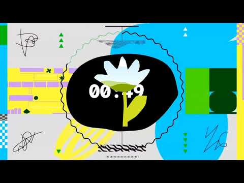 Silent Partner - Space Walk (Premiere Countdown) (Canva) NEW 2022 CUT-OUT FLOWER (STEM 8) FRAME