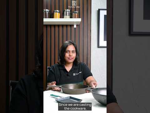 🧐 Difference between Cast Iron & Iron? Watch the video 😇 #theindusvalley #castironcooking