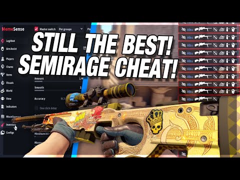Still THE BEST CS2 SEMIRAGE CHEAT! | MEMESENSE