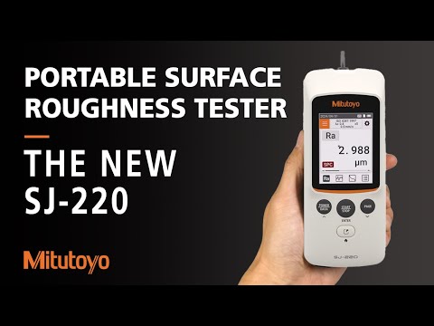 Our Brand New Portable Surface Roughness Tester | SJ-220