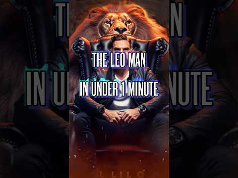 Quick Insights Into The Leo Man #leo #astrology #zodiac #scorpioscriptures