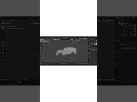 Car modelling in blender l 3D model