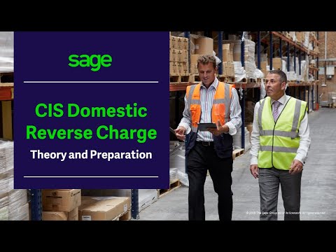Sage (UK): CIS Domestic Reverse Charge - Theory and Preparation