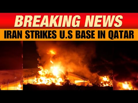U.S Bases Attacked By Iran LIVE: US Military Base In Qatar Struck Down By Iran's Air Strike | News9