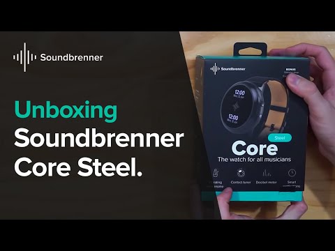 Soundbrenner Core Steel Metronome Watch | Reverb