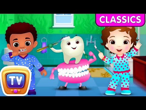 Brush Your Teeth Song | Good Habits Nursery Rhymes For Children | ChuChu TV Classics #kidssongs
