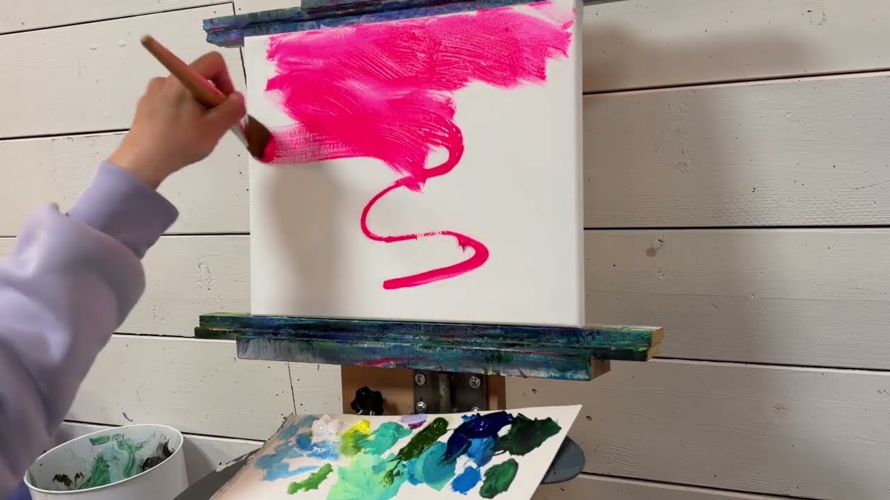 PERCHÉ DIPINGERE LA TELA DI ROSA?