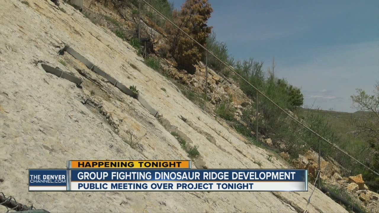 Group fighting Dinosaur Ridge development