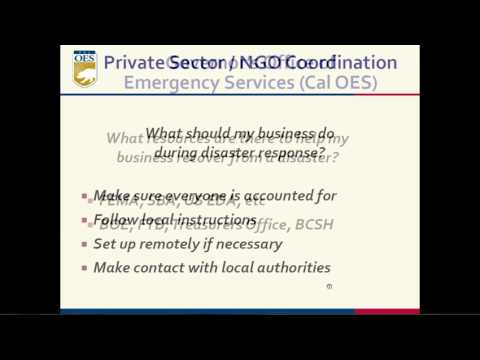 GO-Biz Webinar - Protect Your Business from Disaster