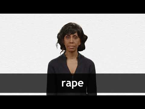RAPE definition and meaning | Collins English Dictionary