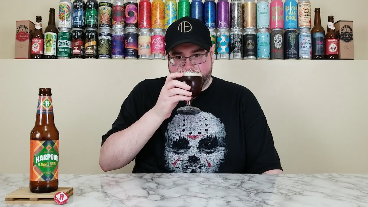 Flannel Friday (Hoppy Amber Ale) (2022) | Harpoon Brewery | Beer Review | #1422