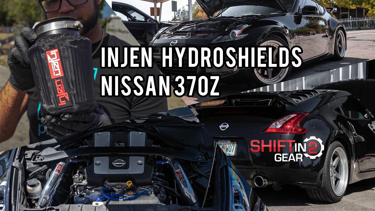 370Z INJEN HYDROSHIELD INSTALL
