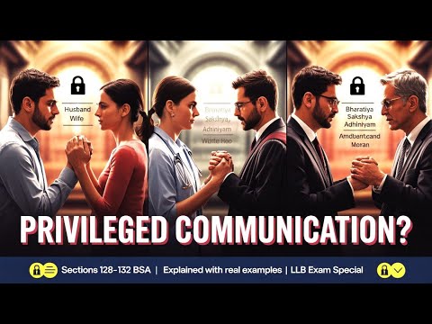 Privileged Communication BSA | What are Privileged Communication BSA | Witness | LLB Exam Notes BSA
