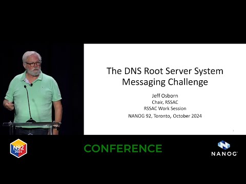 Lightning Talk: The DNS Root Server System Messaging Challenge