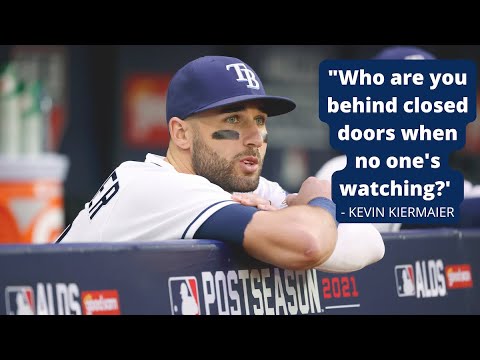 Kevin Kiermaier's message to kids.
