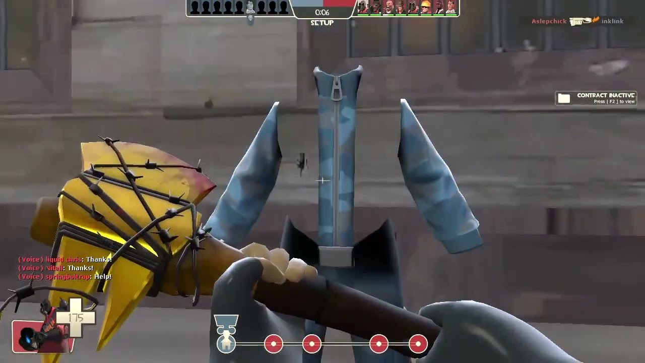 Found a weird glitch in tf2 (Tf2 clip)