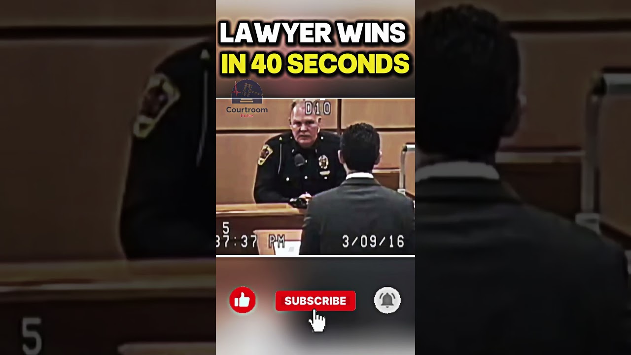 Lawyer WINS CASE in 46 SECONDS