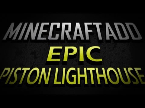 Epic Piston Lighthouse - Download Minecraft Map