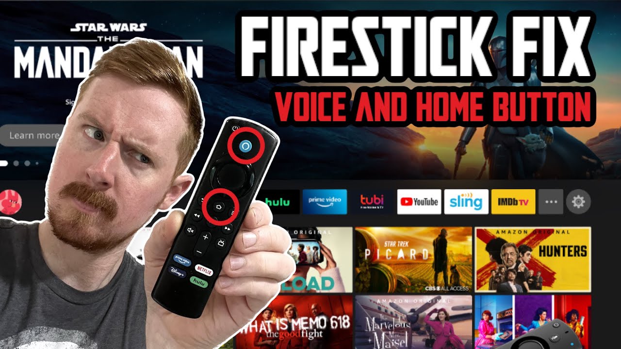 Firestick 4k Voice Command and Home Button Not Working | Fixed