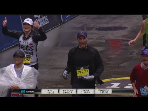 WBZ-TV's Eric Fisher Completes Boston Marathon