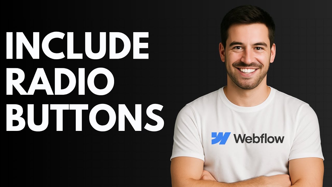 How to Include Radio Buttons in Webflow [QUICK GUIDE]