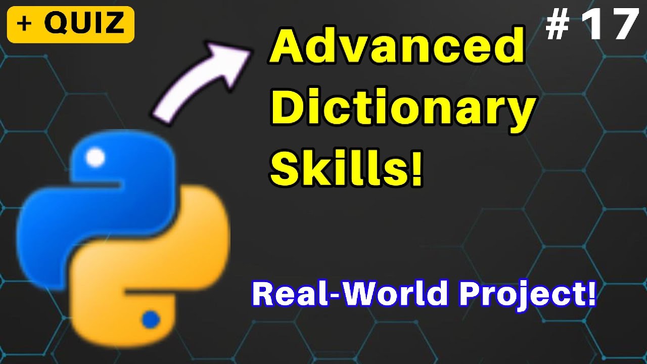 17. Python Dictionaries Part 2: Build an Inventory System & Sort Data! #python #tutorial