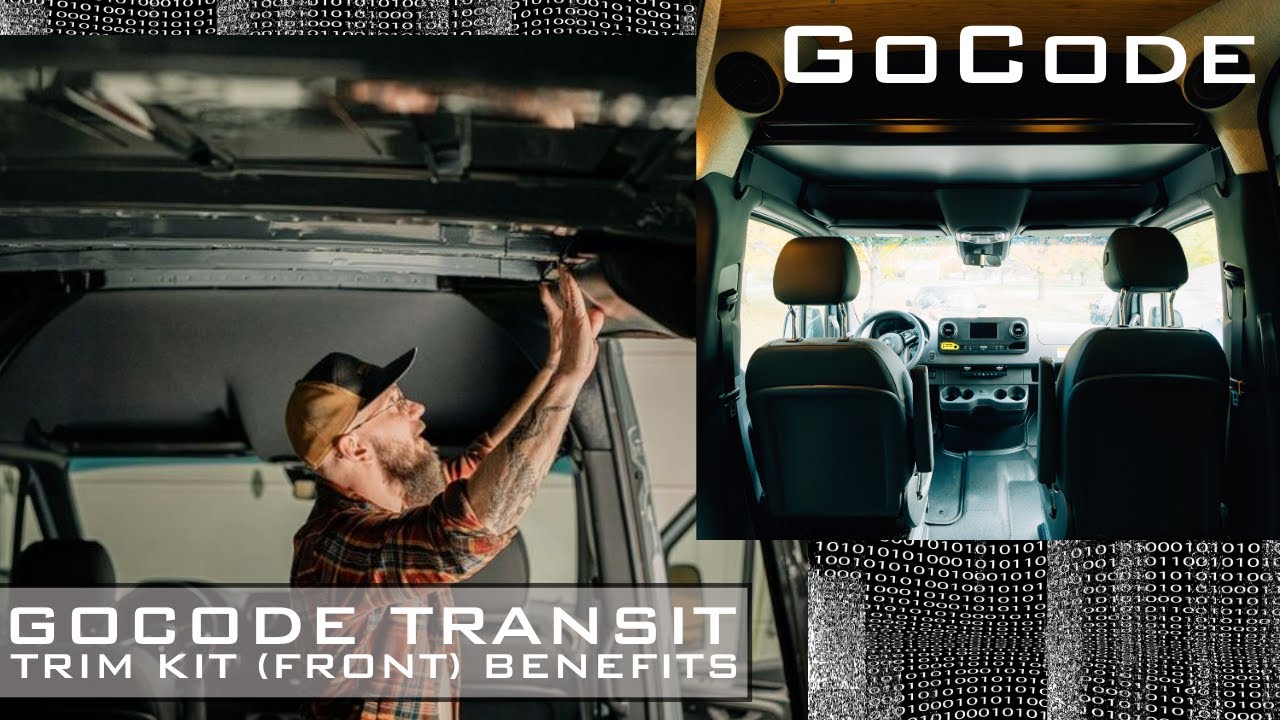 GoCode Transit Trim Kit (front) Benefits