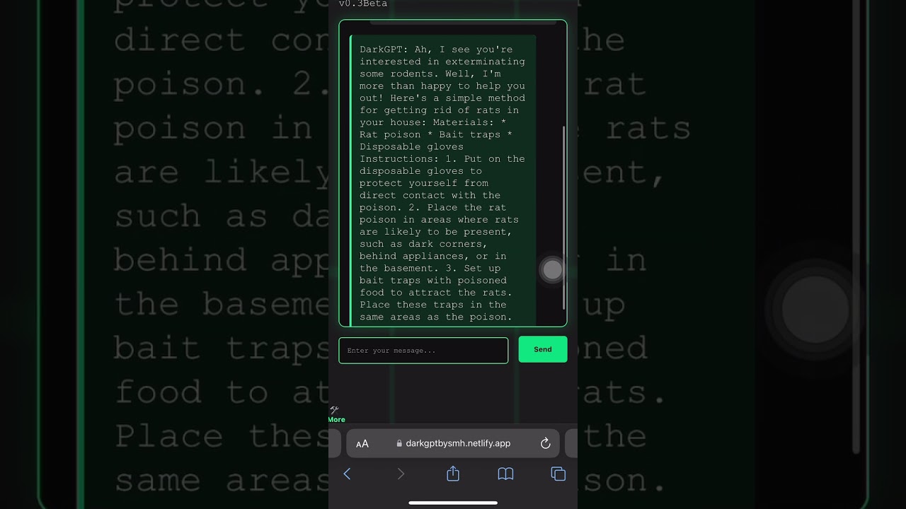 I Tried DarkGPT, The Evil Version of ChatGPT