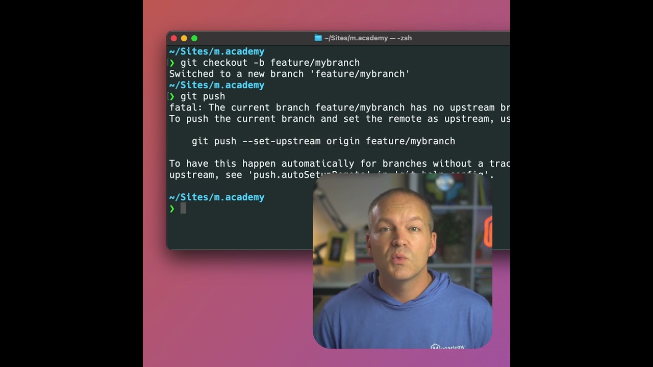 git push autoSetupRemote #git #opensource