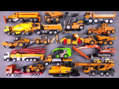 KABOLITE K350-200 DIGGER, MEGA RC TRUCKS, RC TRACTORS, RC MACHINES COLLECTION!! EXCAVATOR LESU ET30H