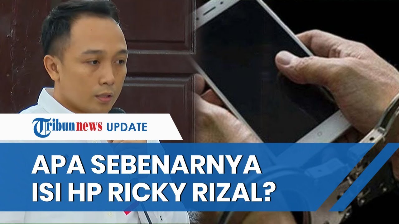 Ragu-ragu Ricky Rizal Jawab soal Alasan Hancurkan HP, Takut Data ...