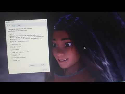 How to make BSOD on Windows 10 Version 20H2 with Not My Fault
