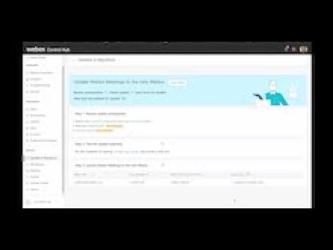 Webex Meetings Desktop App to Webex App Update