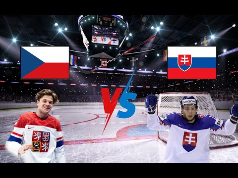SLOVENSKO - ČESKO | MS v hokeji 2023